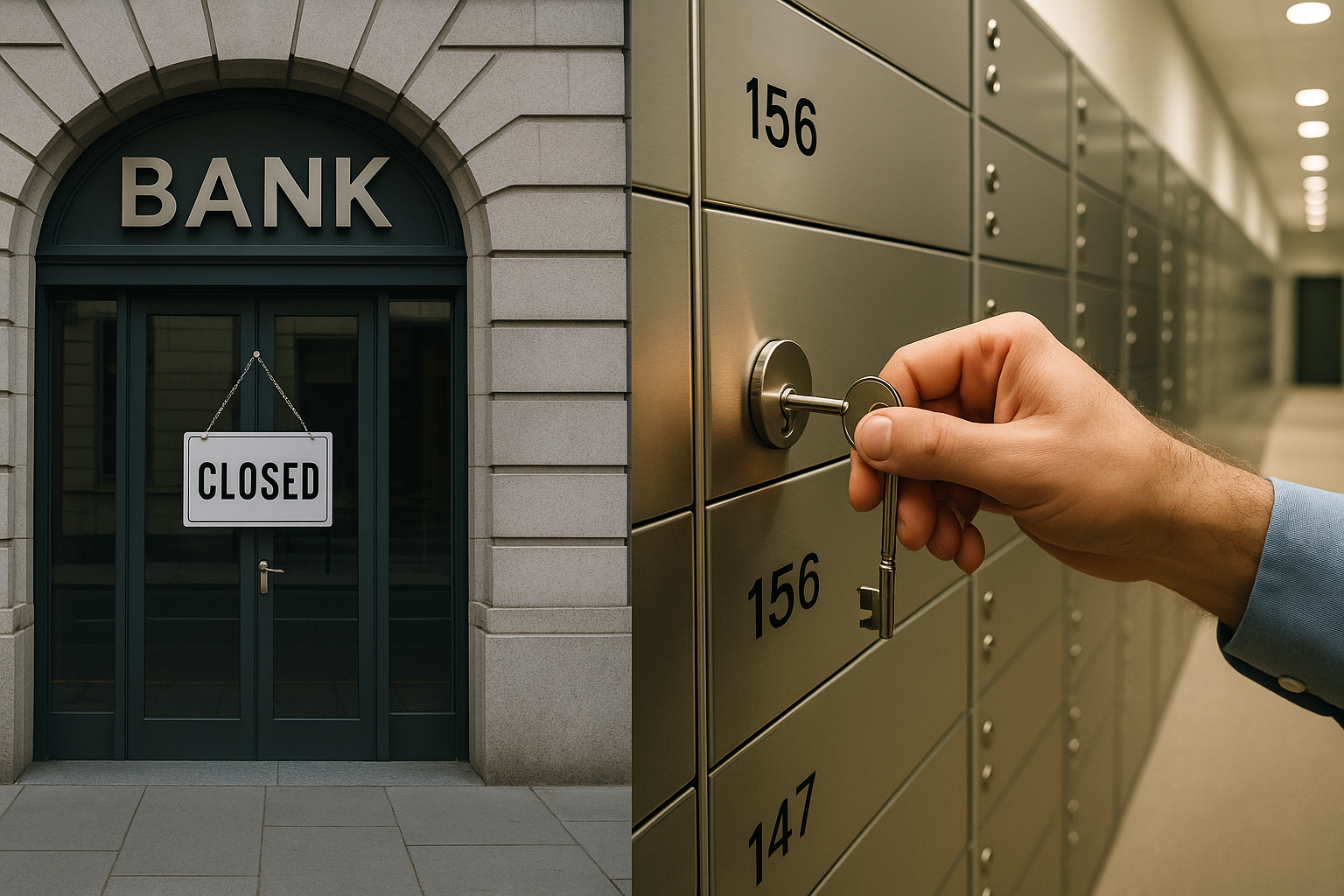 Safe Deposit Boxes vs Bank Vaults: What’s Really Secure.